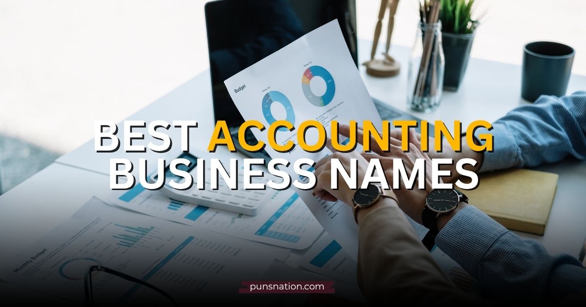 200+ Accounting Business Names to Build Your Empire - punsnation.com