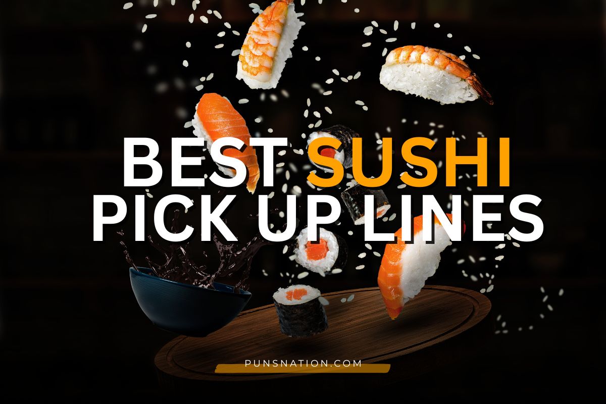 50+ Sushi Pick Up Lines to Win Their Heart - punsnation.com