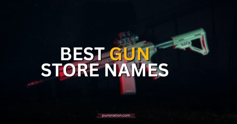 400 Gun Store Name Ideas for Entrepreneurs - punsnation.com